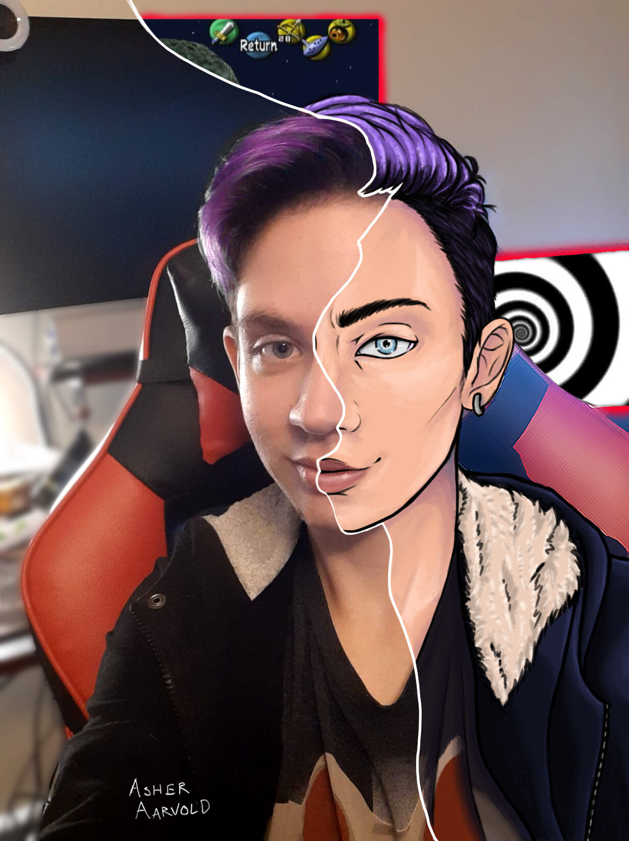 ArtStation - Toon Me Portrait