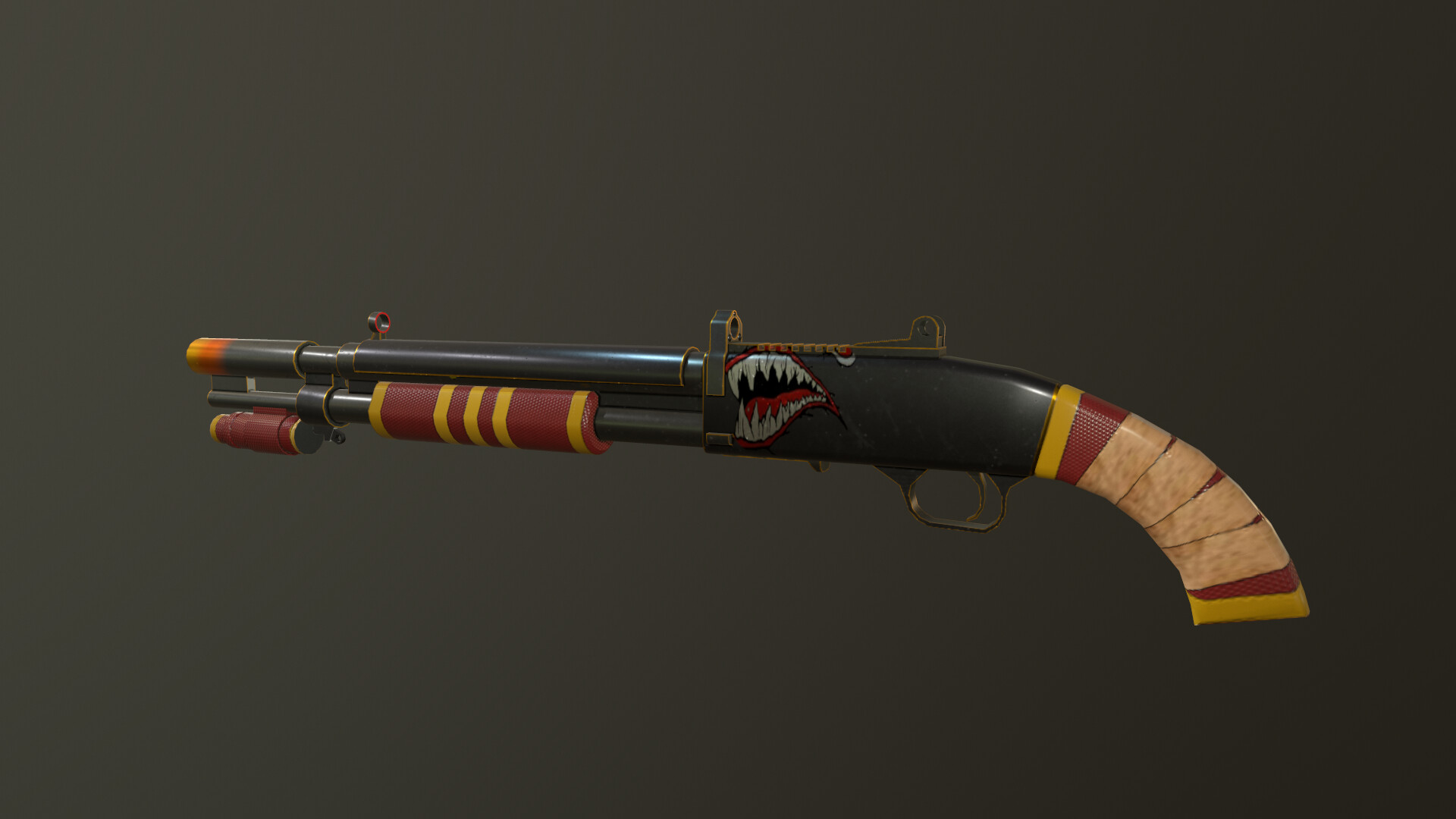 ArtStation - Short Gun Skin