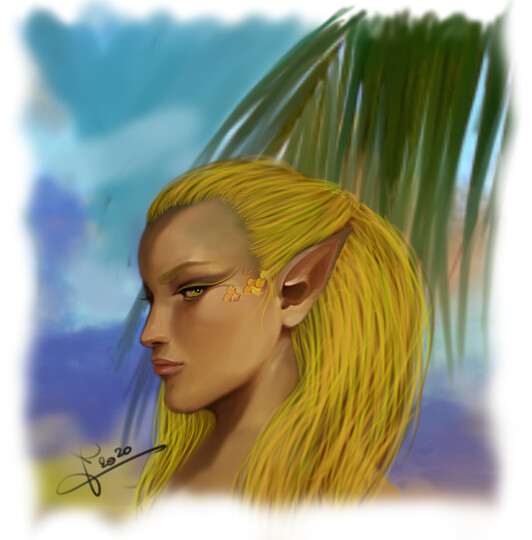 ArtStation - sand nymph