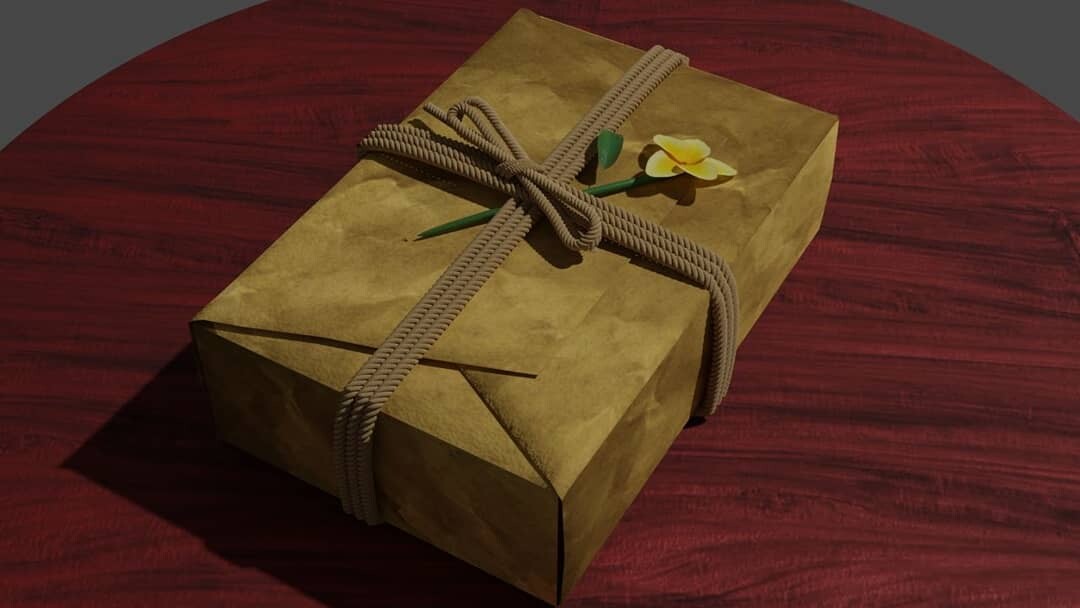 ArtStation - 3d Gift model