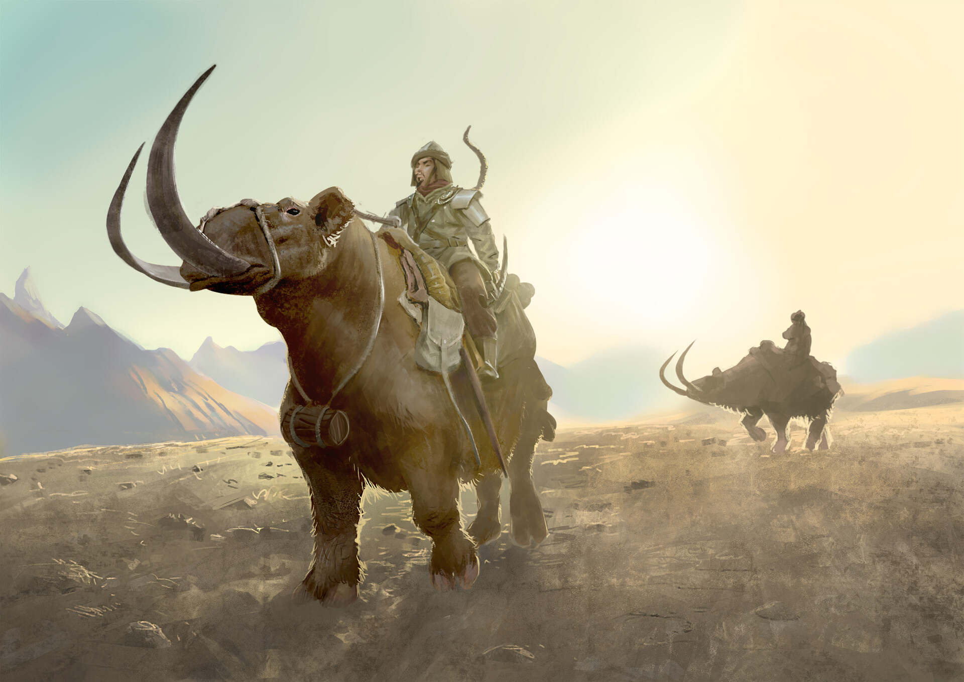 ArtStation - Raiders of the Steppes