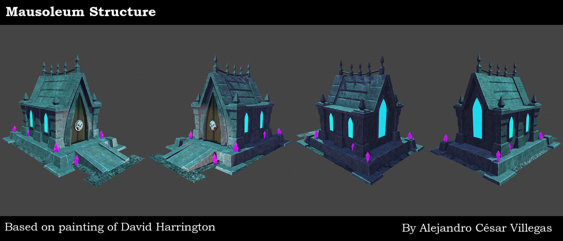 Alex César - Mausoleum Structure - Fan Art