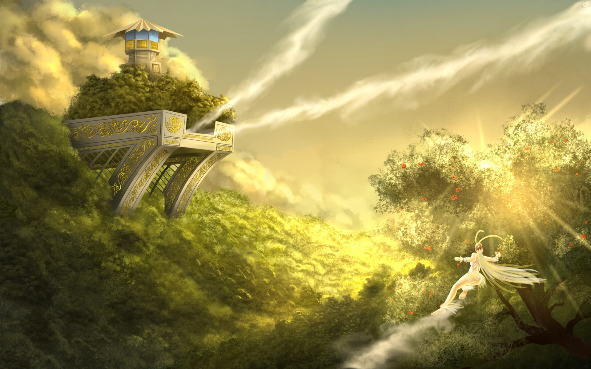 ArtStation - fairy sanctuary