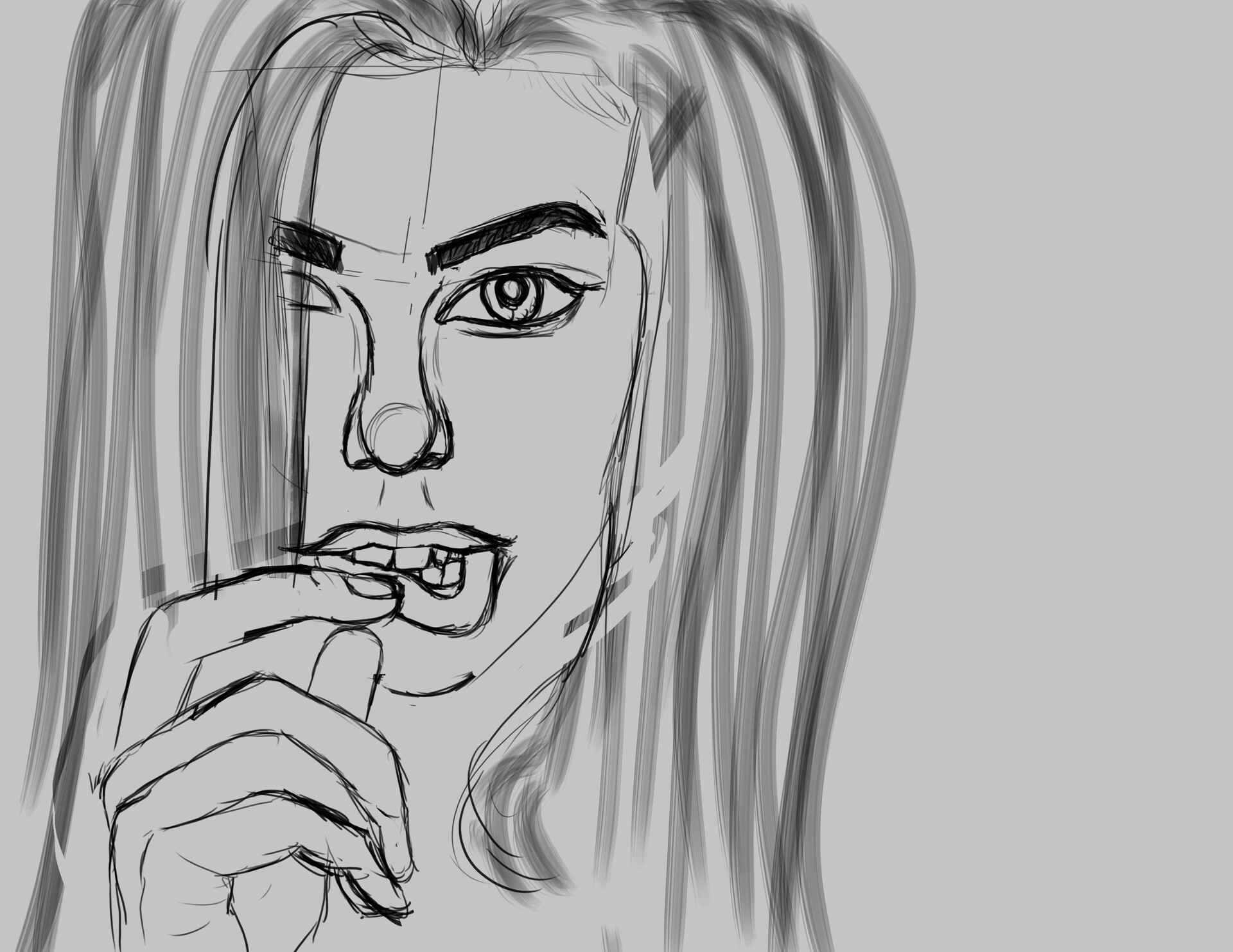 Piwu - Portrait study