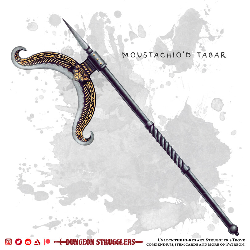 ArtStation - Moustachio'd Tabar