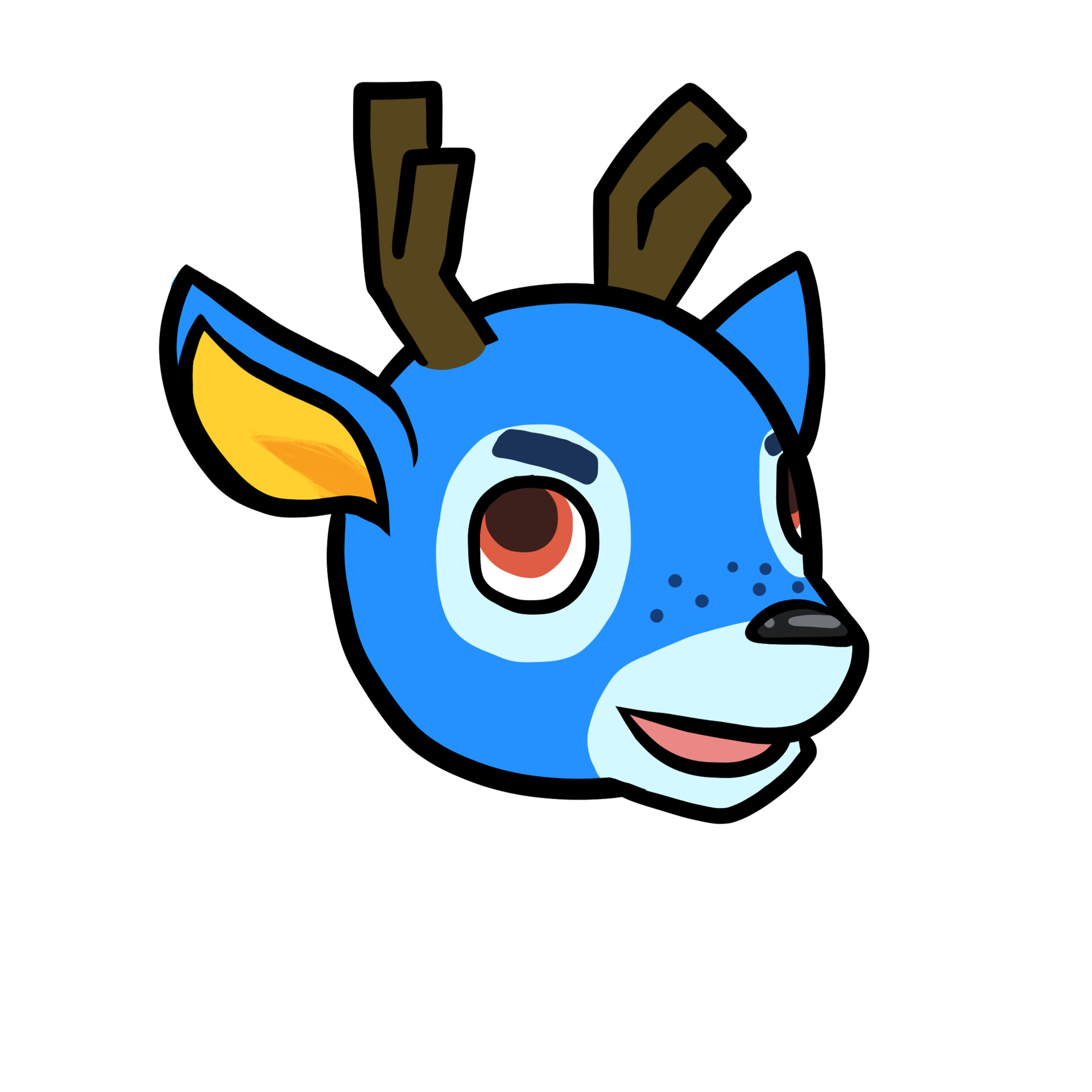 ArtStation - deer sticker designs