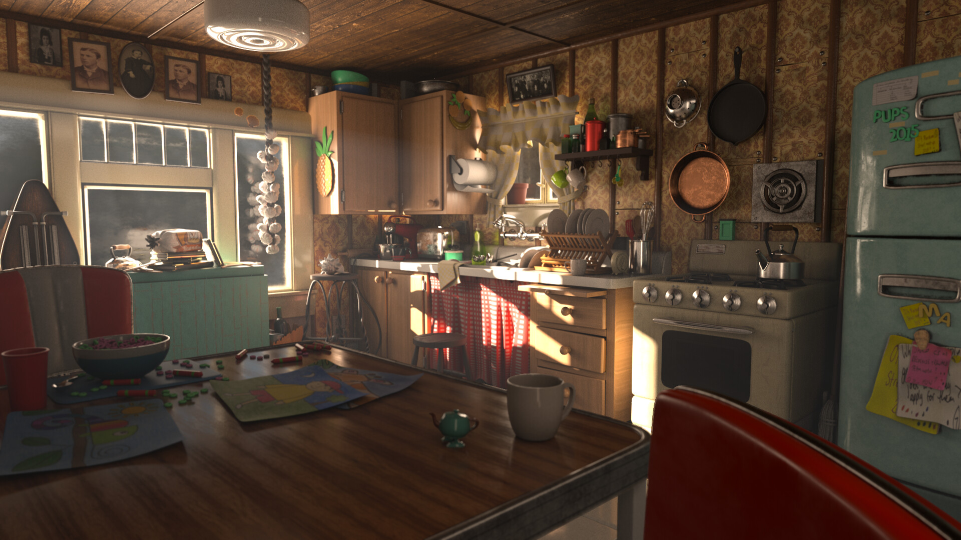 ArtStation - Pixar's Kitchen Sink