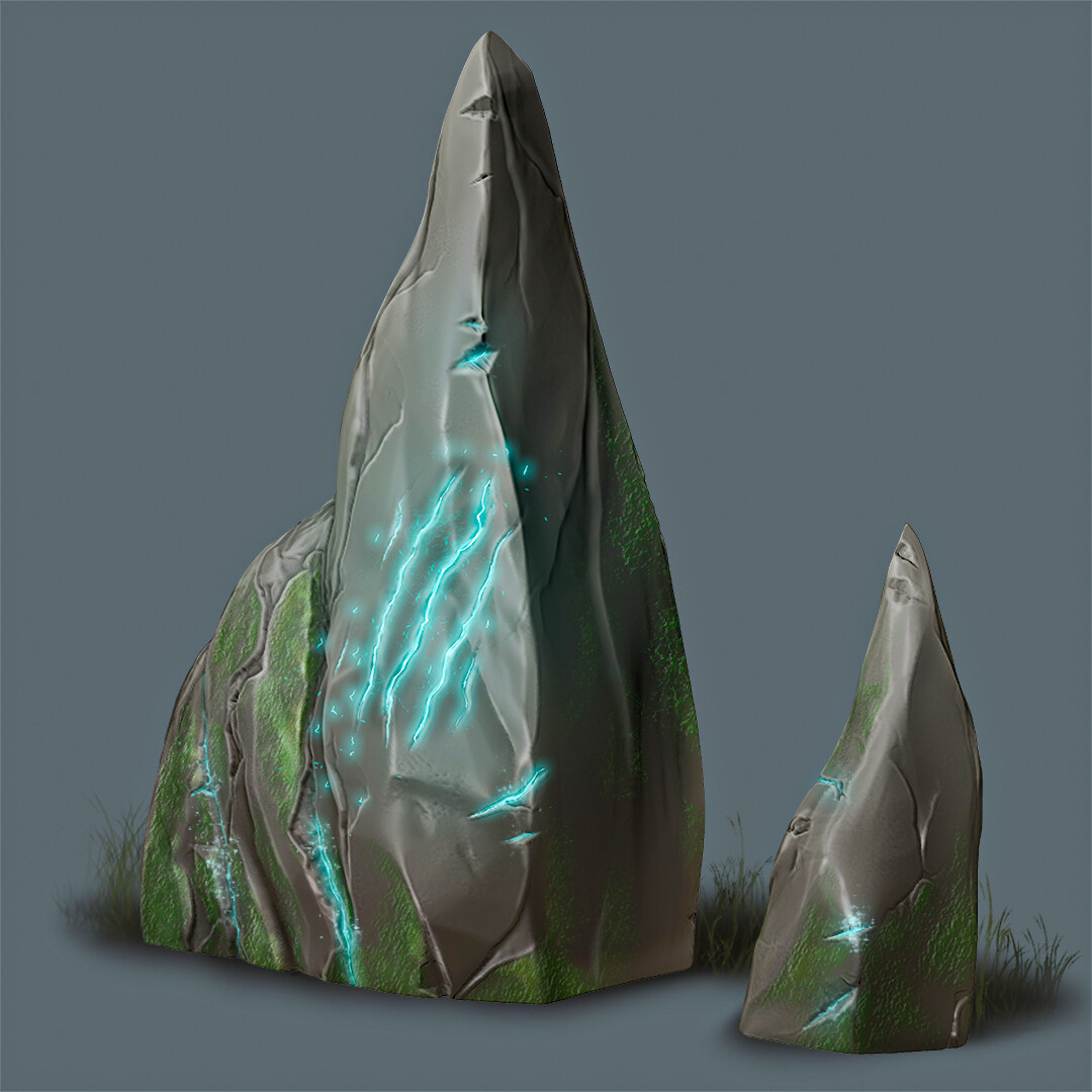 ArtStation - Magic stones
