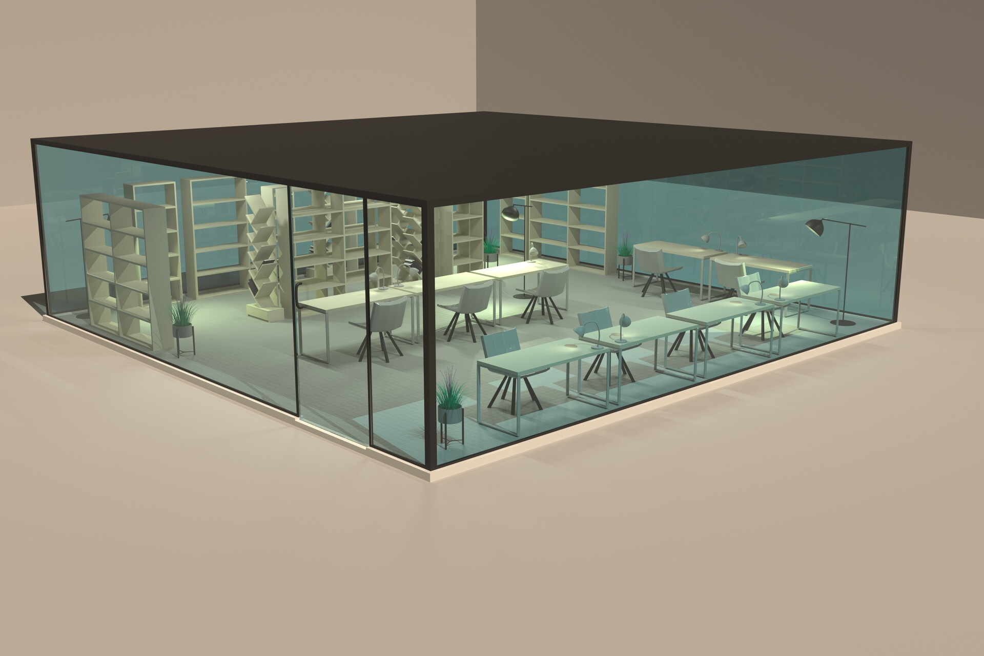 ArtStation - Glass library