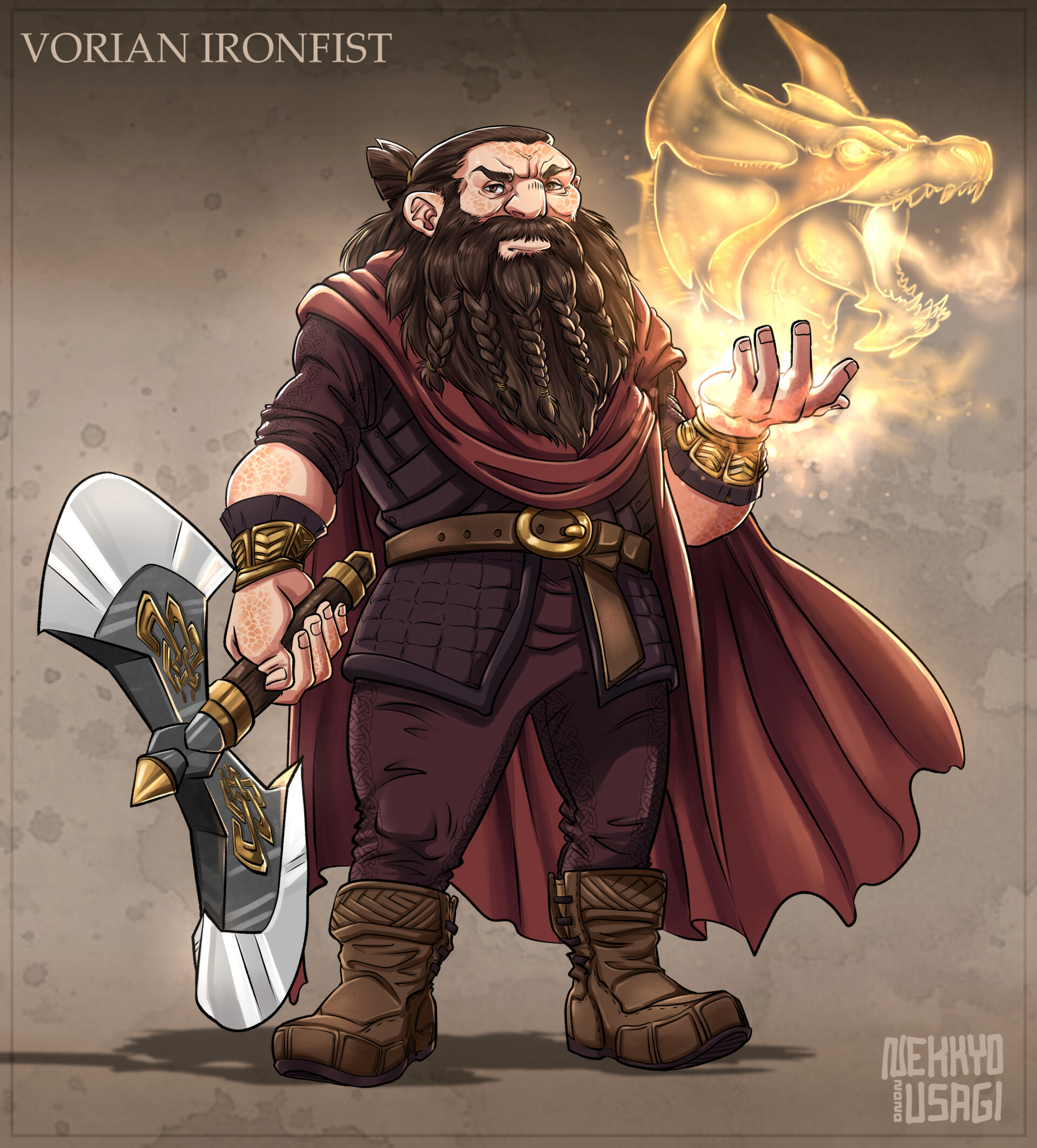 ArtStation - Commission - Character Design - Vorian