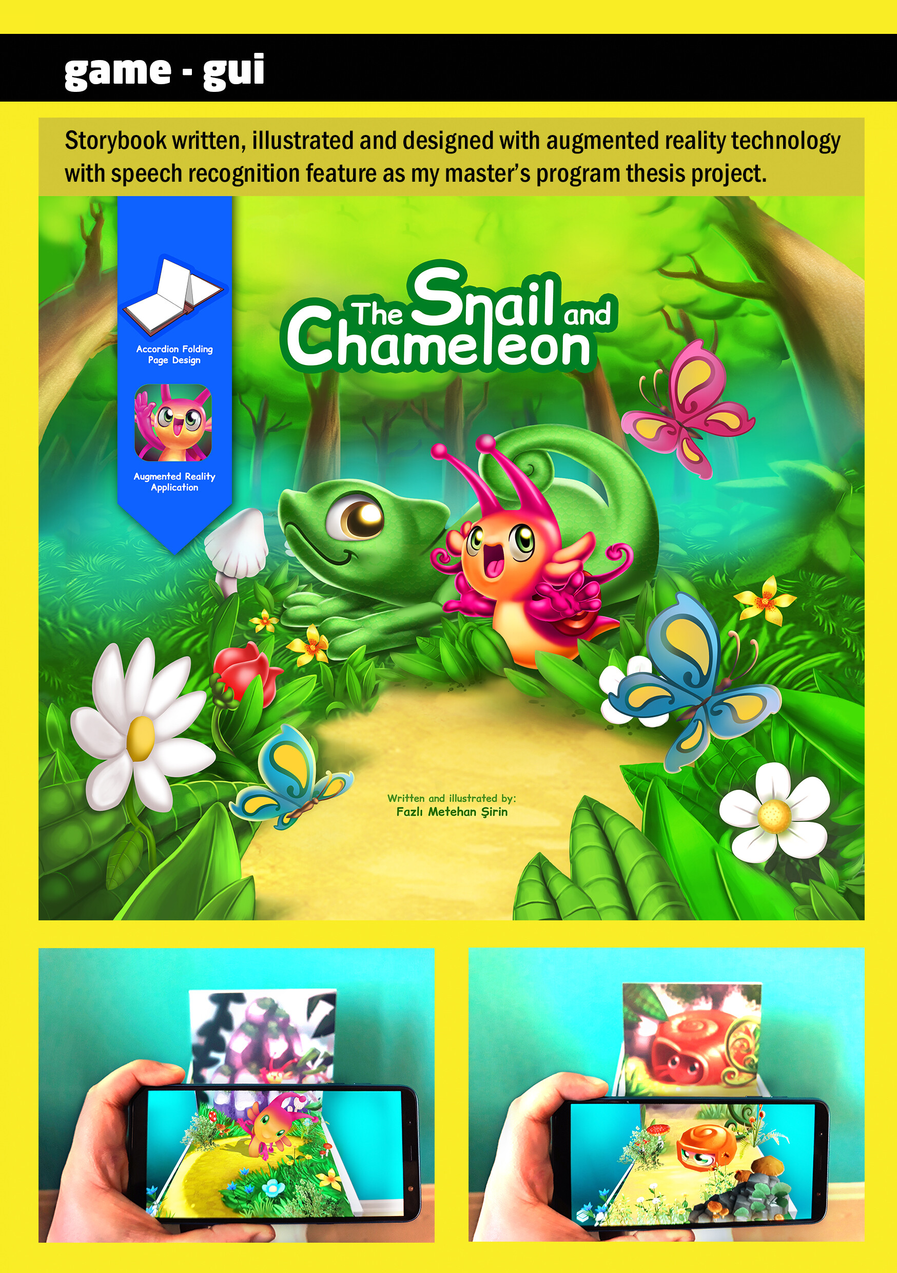 ArtStation - Children's book with augmented reality technology