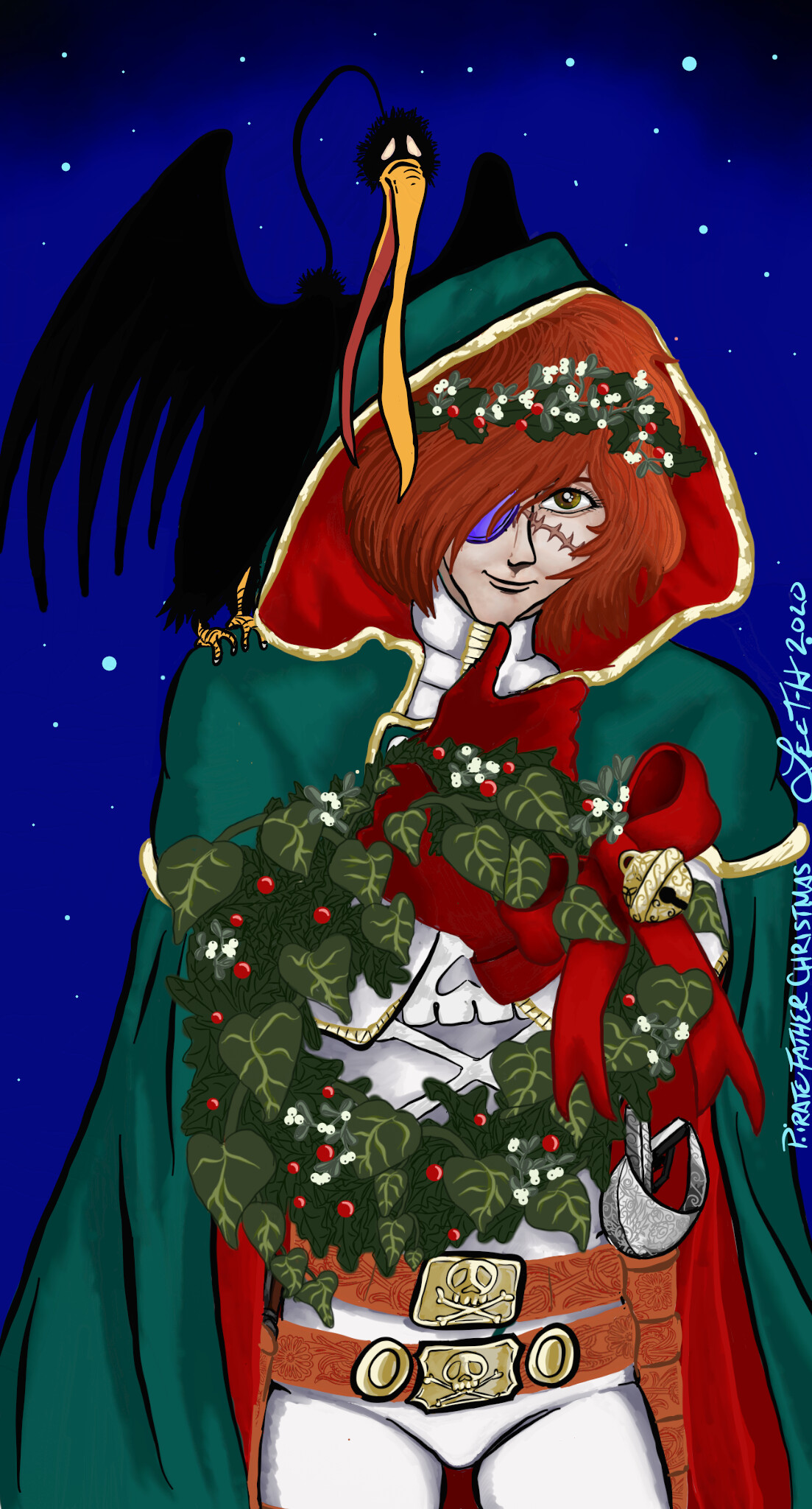 ArtStation - Pirate Father Christmas