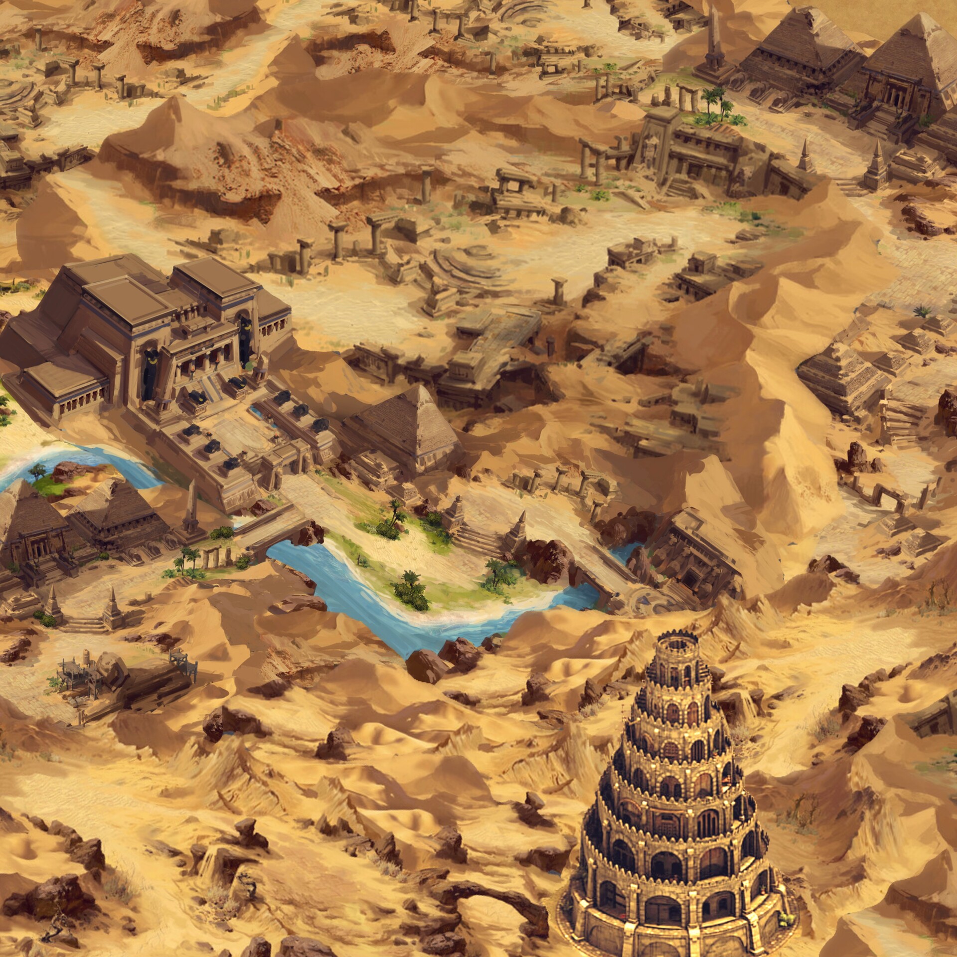 ArtStation - D&D The Babylon tower