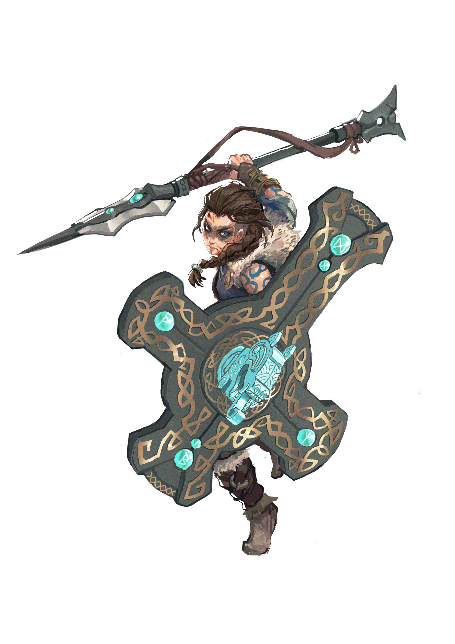 ArtStation - Shield strike