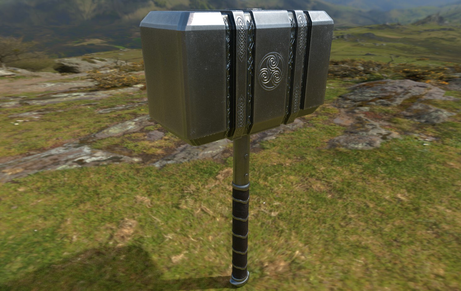 ArtStation - Mjöllnir (Hammer)