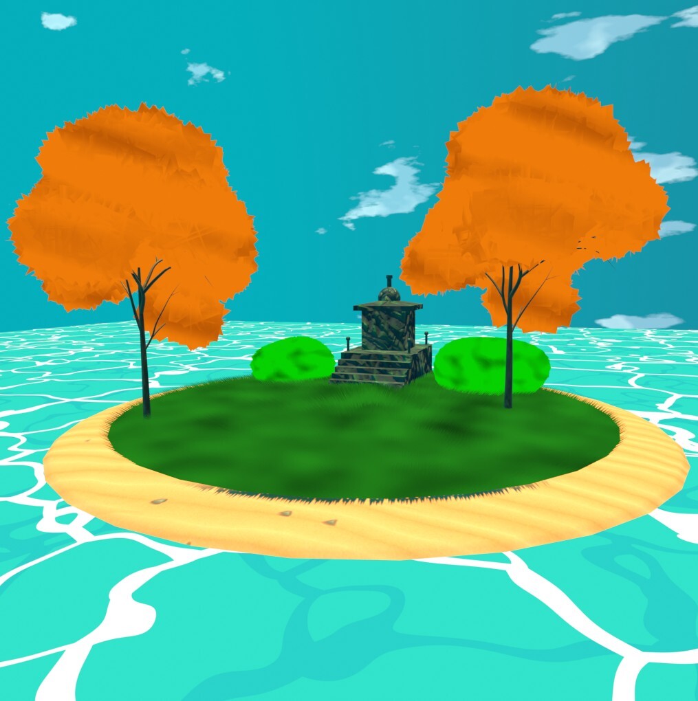 Anthony Millman - Stylized Island Shrine