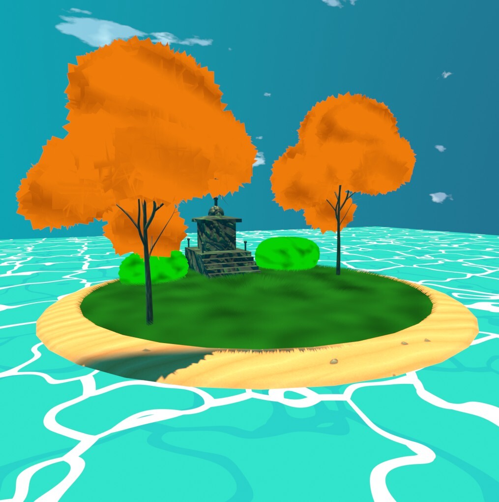 Anthony Millman - Stylized Island Shrine