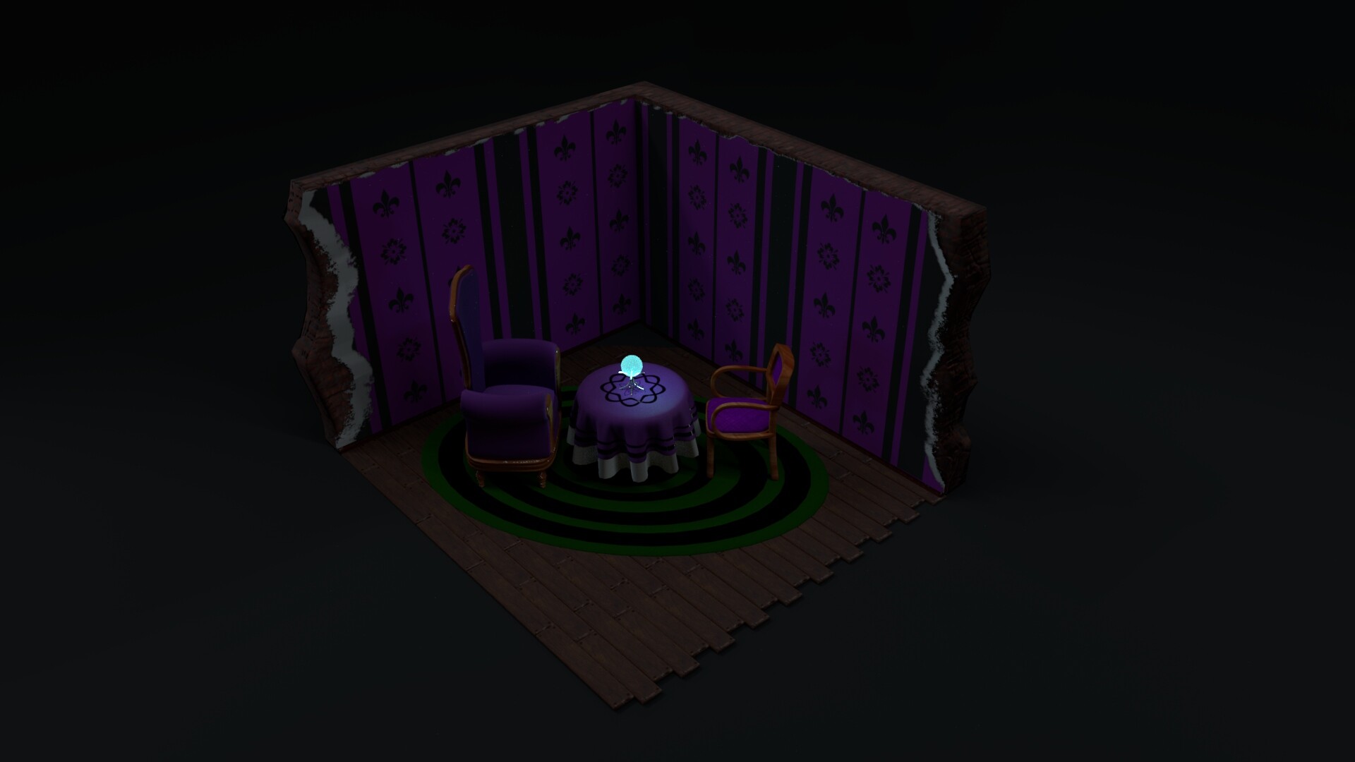 ArtStation - Fortune Teller Room