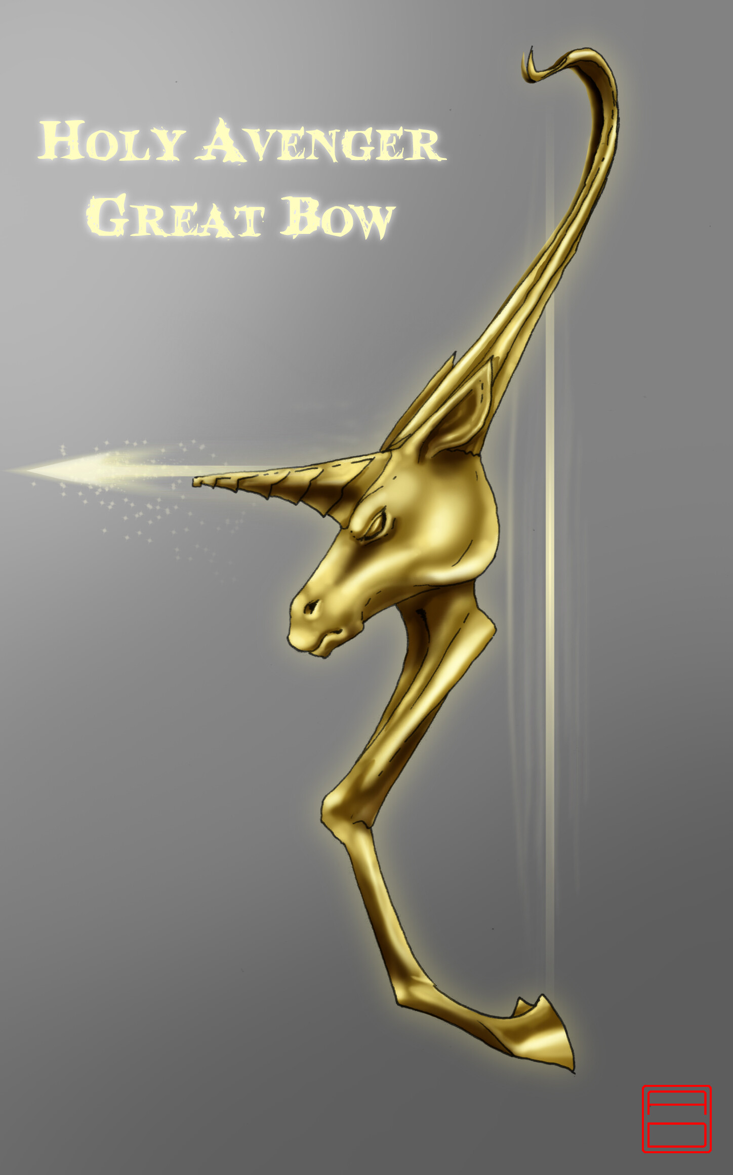 ArtStation - Holy Avenger Bow