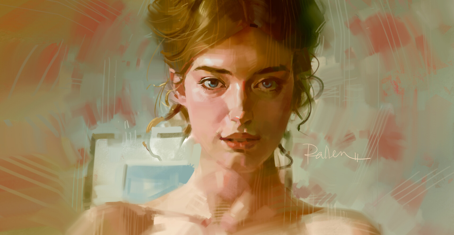 ArtStation - 100 Portraits Challenge - 24/100 (Imogen Poots)