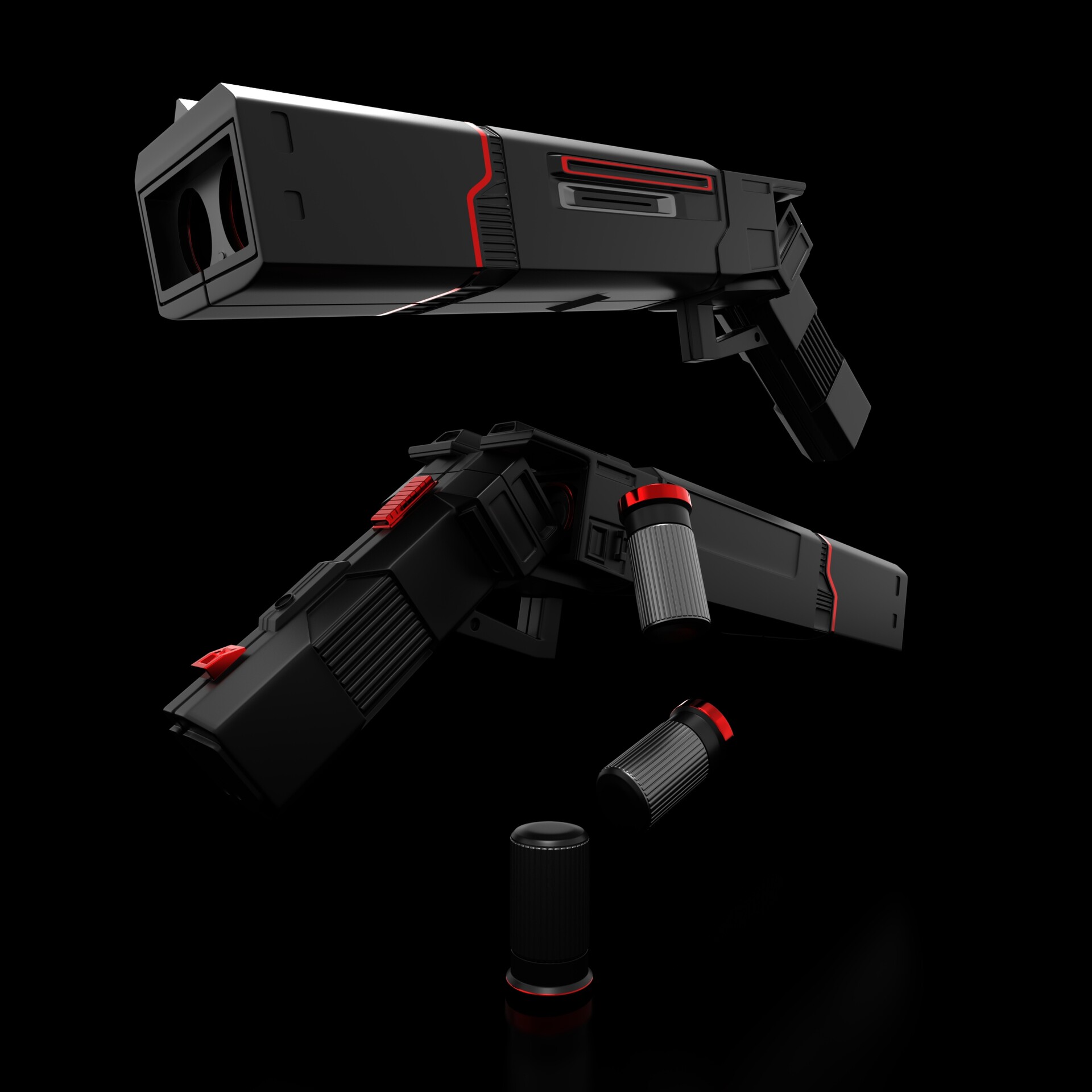 ArtStation - THE PUNISHER SAWED OFF SHOTGUN