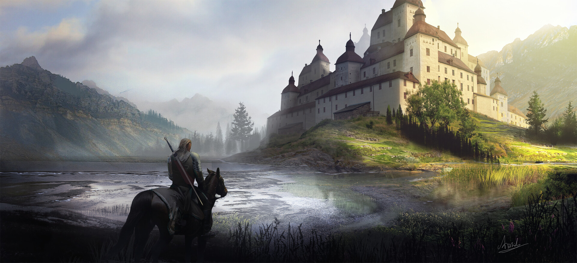 ArtStation - Knight returns home