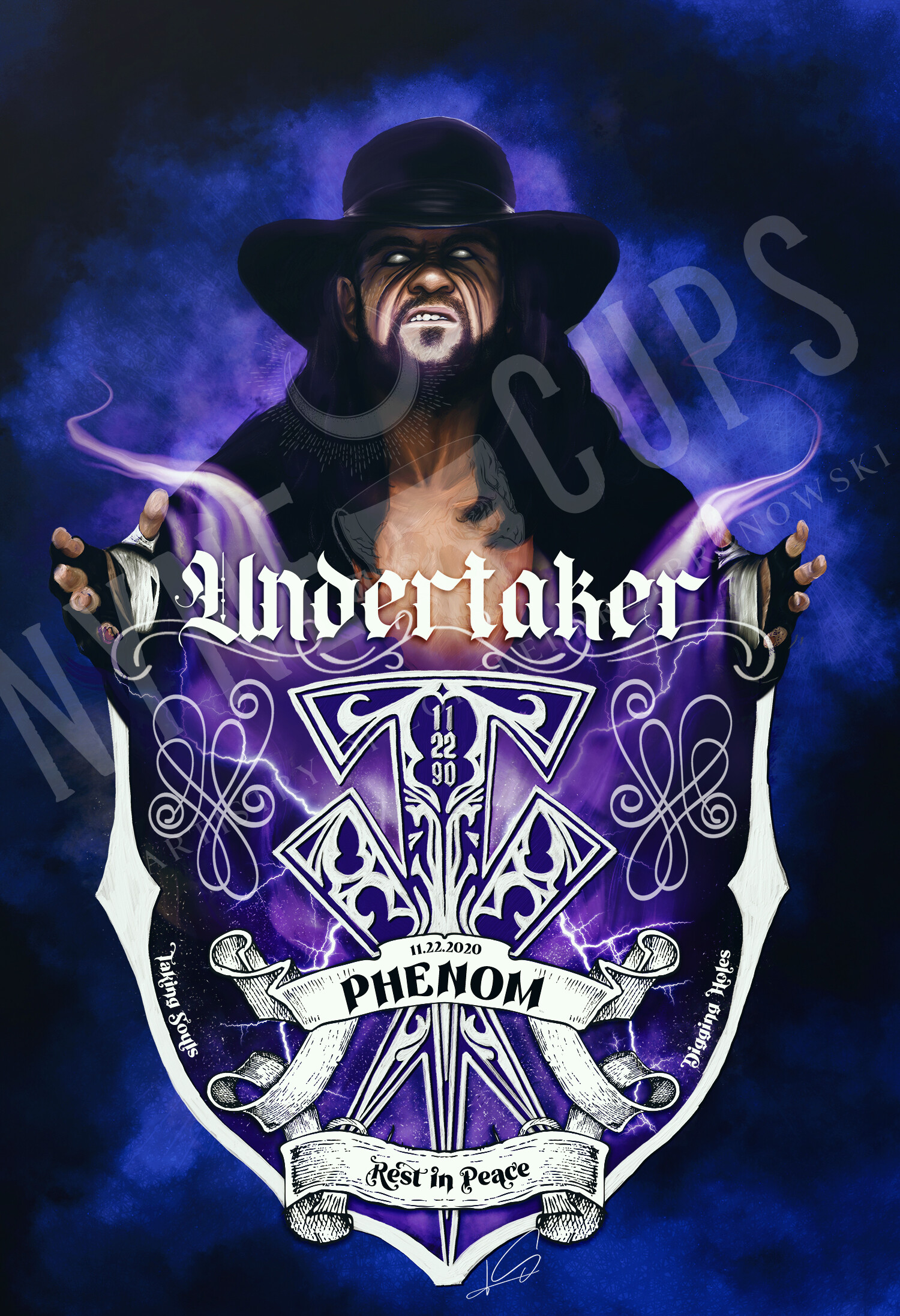 ArtStation - Undertaker Fan Art