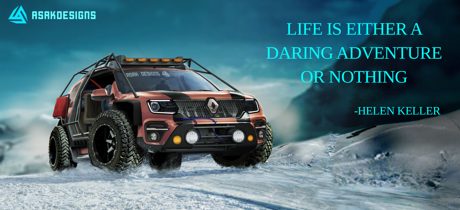 ASAK DESIGNS - RENAULT DUSTER ADVENTURE CONCEPT