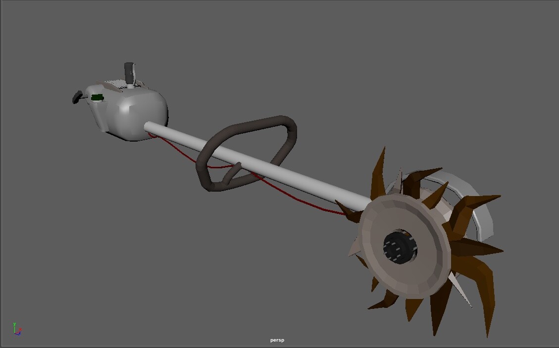 ArtStation - Weed wacker buzzsaw