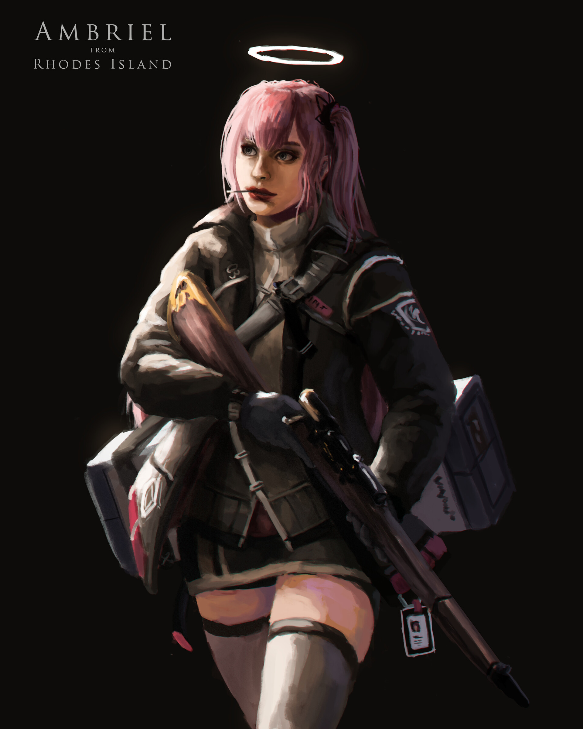 ArtStation - Ambriel - Arknights fanart