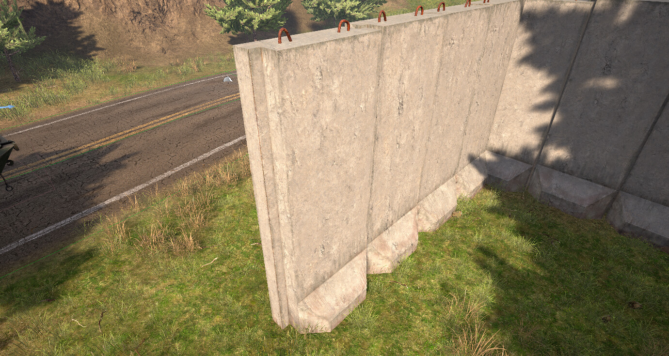 ArtStation - T-Wall Barrier (2018)