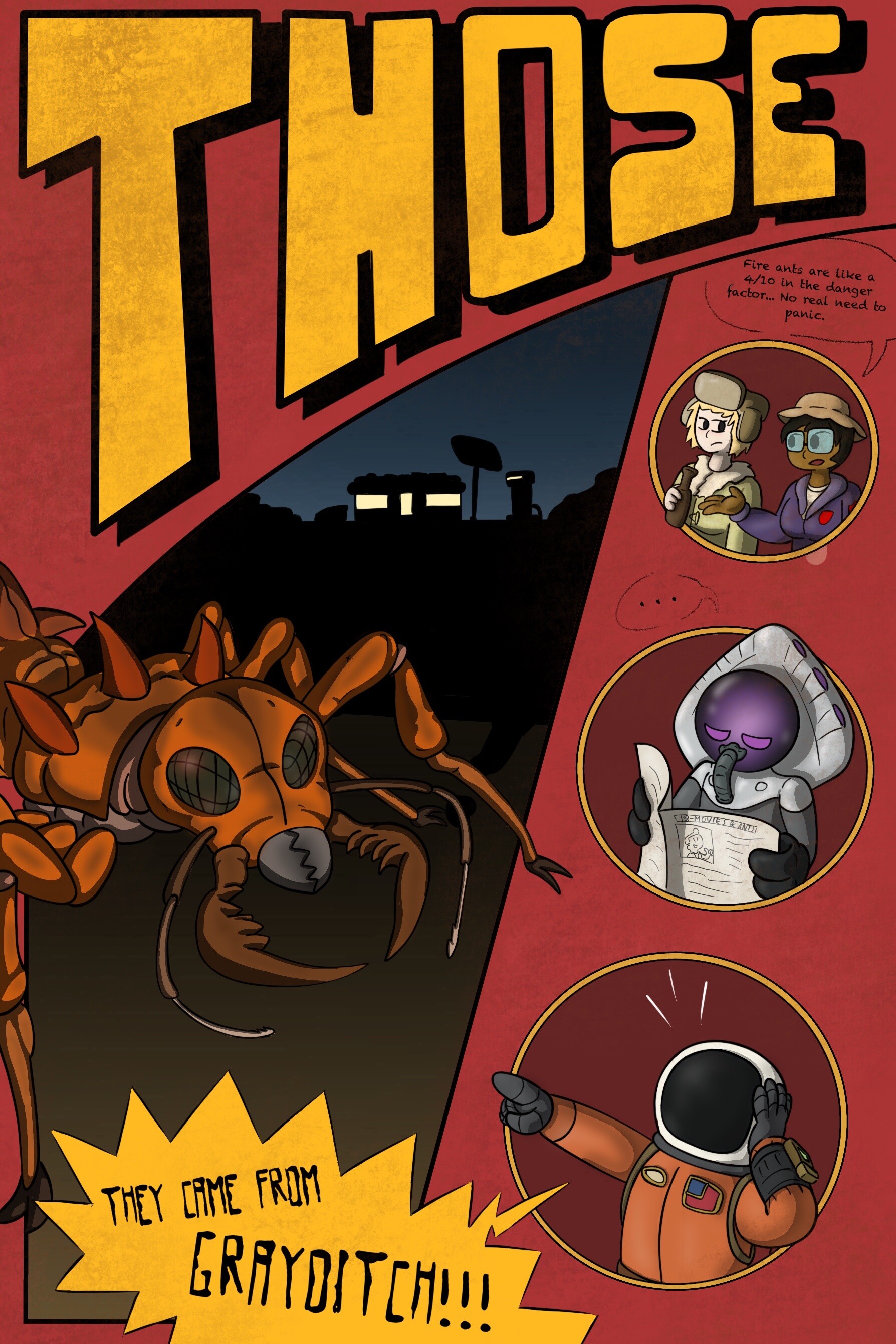 ArtStation - Fire Ants Movie Poster