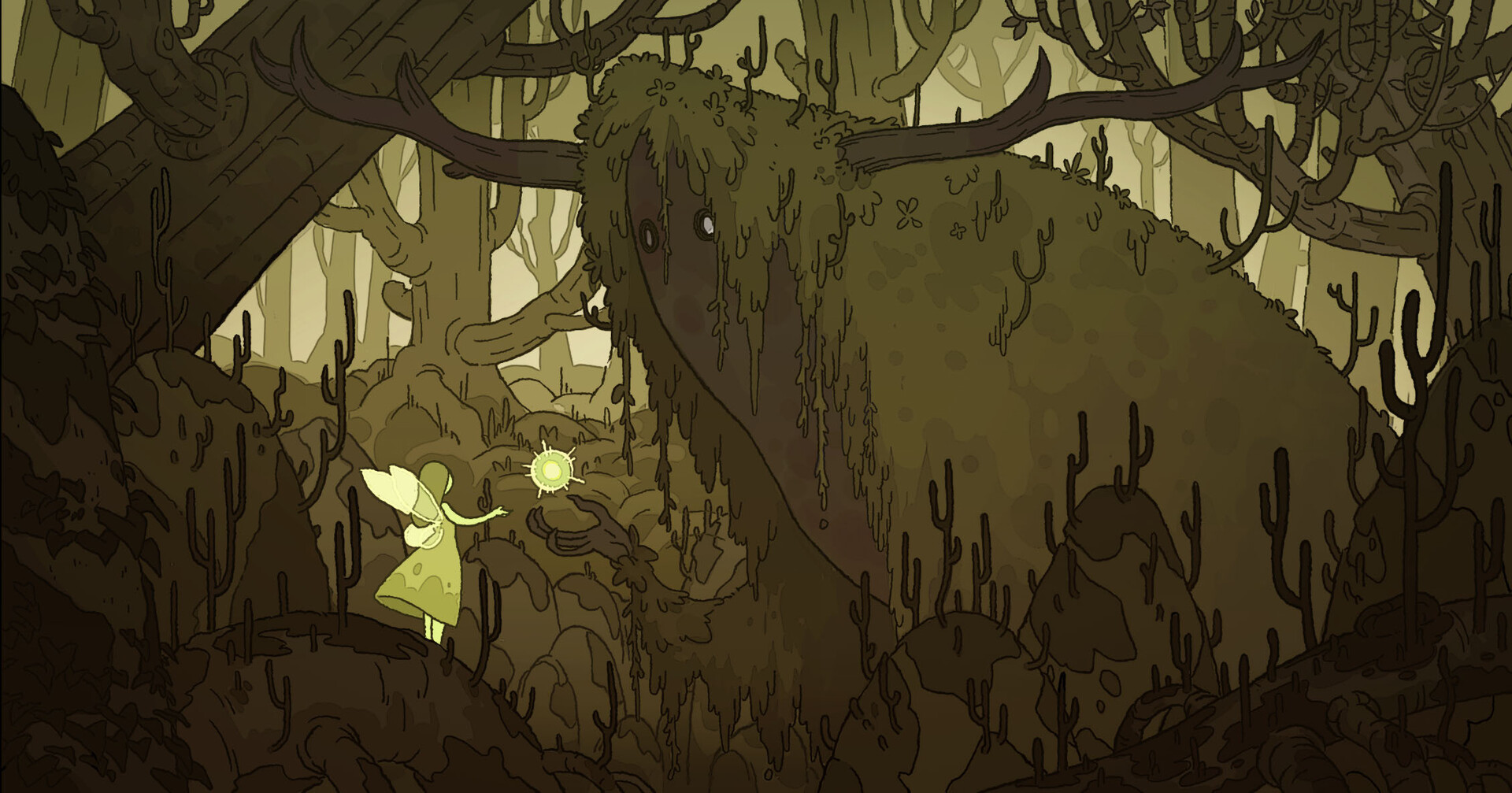 Forest Spirit by Erin Frost : r/SympatheticMonsters