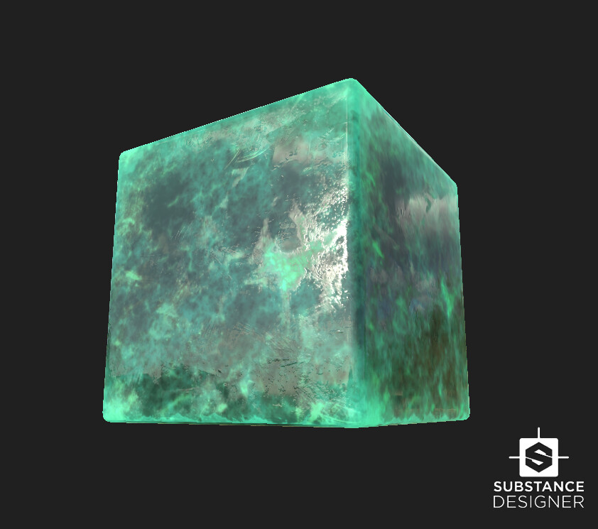 ArtStation - 【Substance Designer 】Greenstone