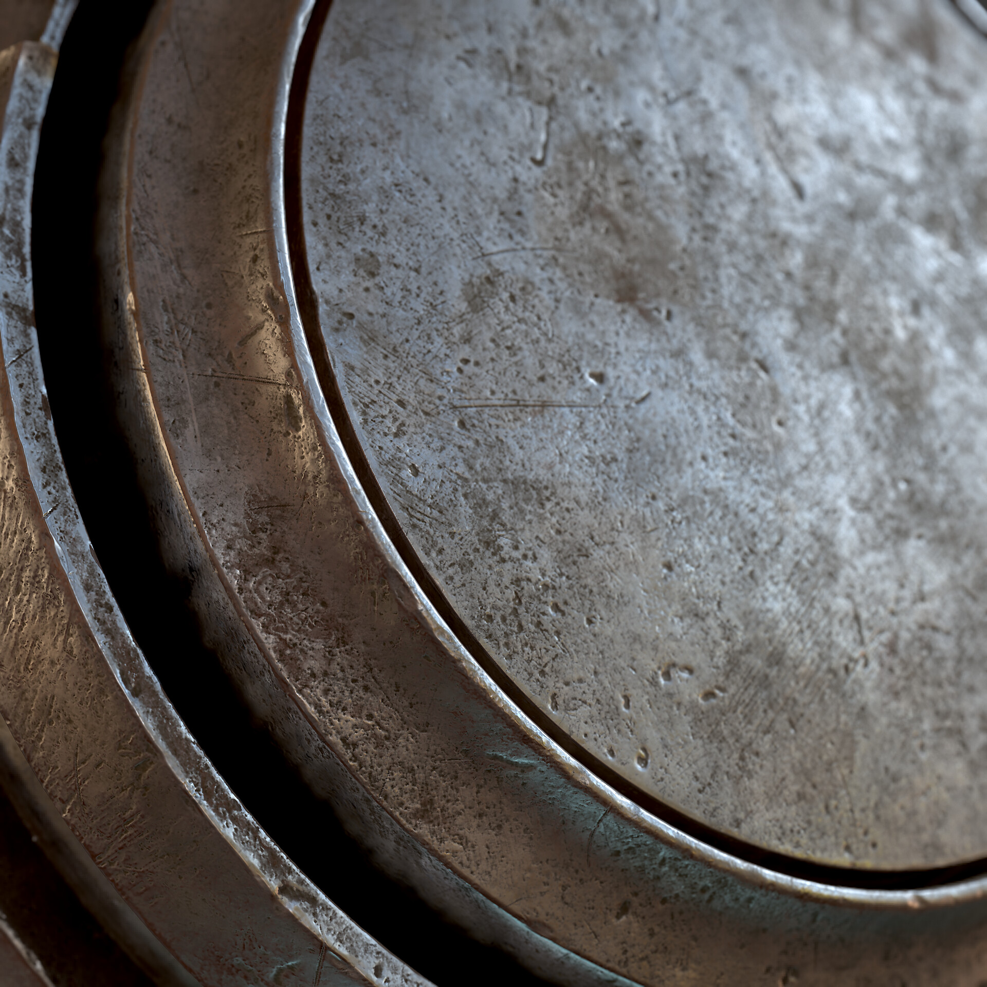 Kateryna Bohush - Old steel material