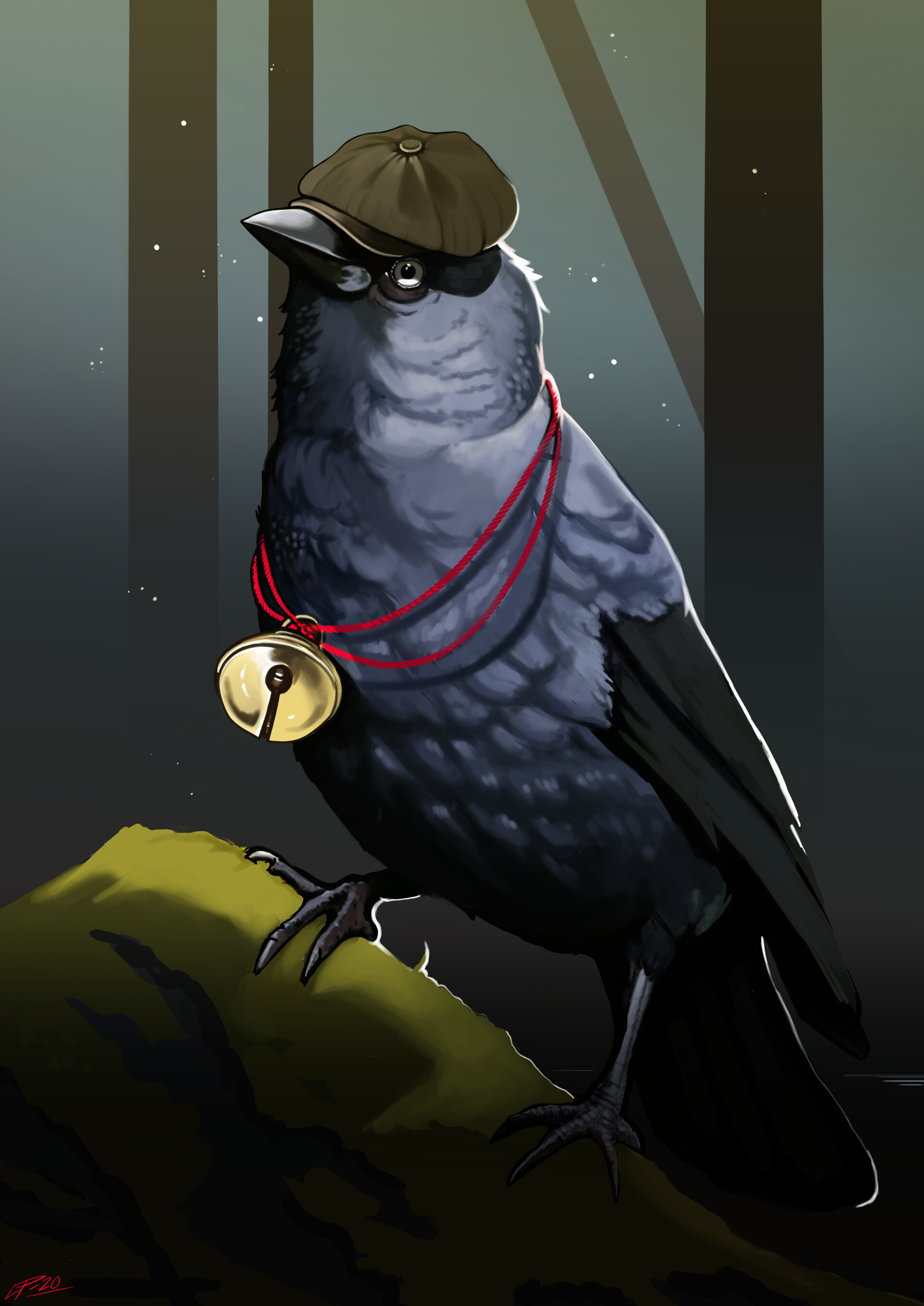 ArtStation - Paperboy Jackdaw