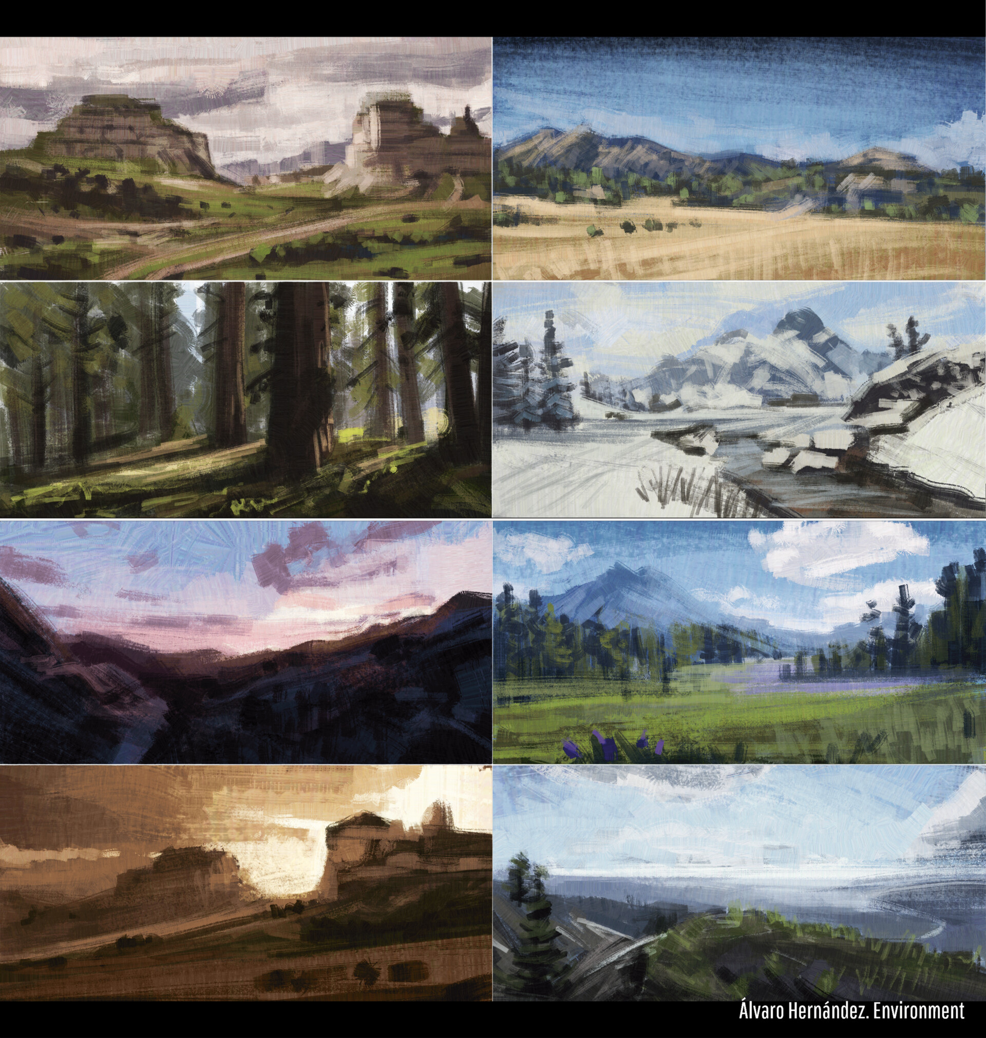 ArtStation - RDR2 Fan art. Environment. Speedpaint