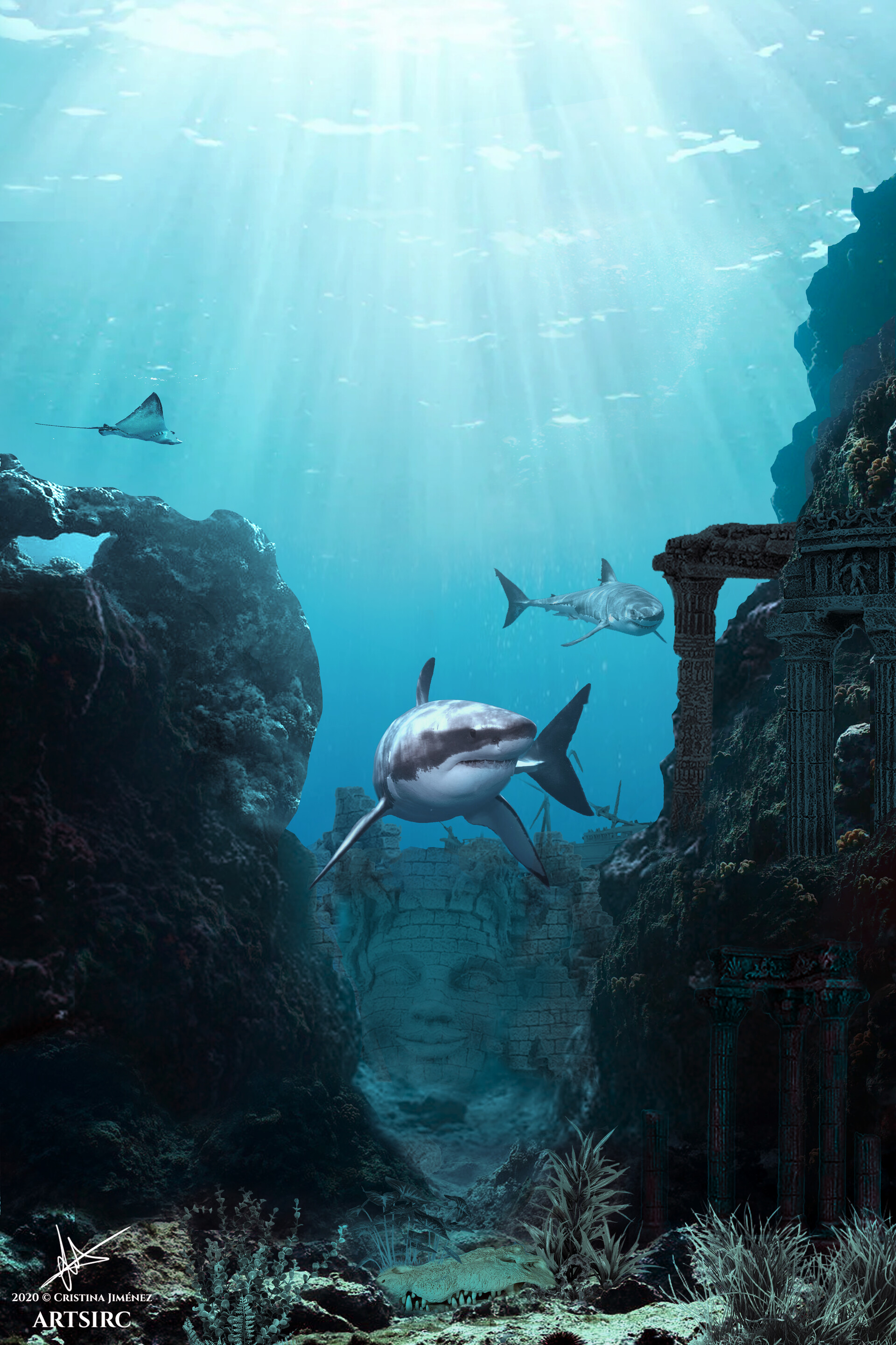 ArtStation - Deep sea