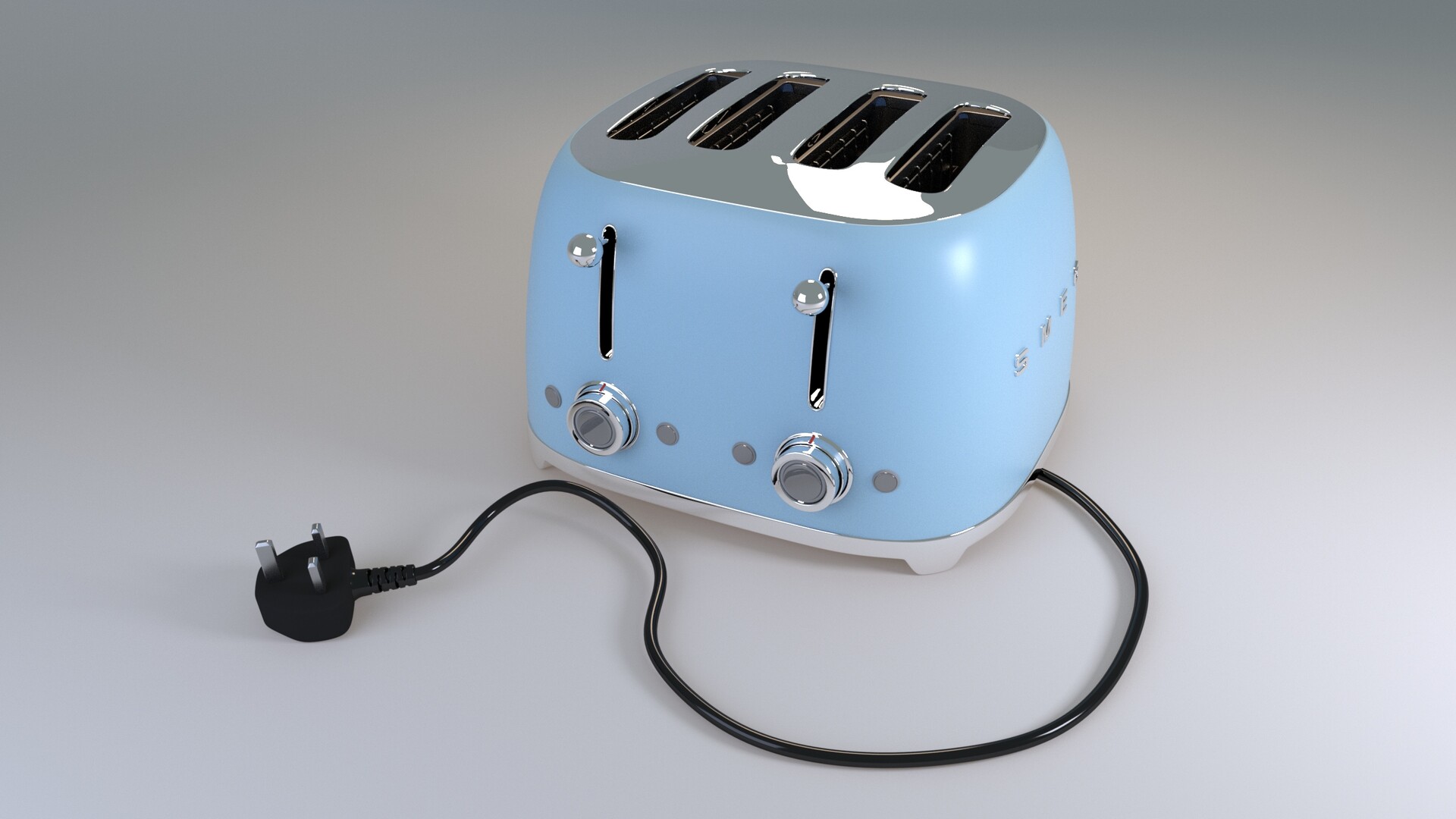 ArtStation - Retro Toaster 3D Model