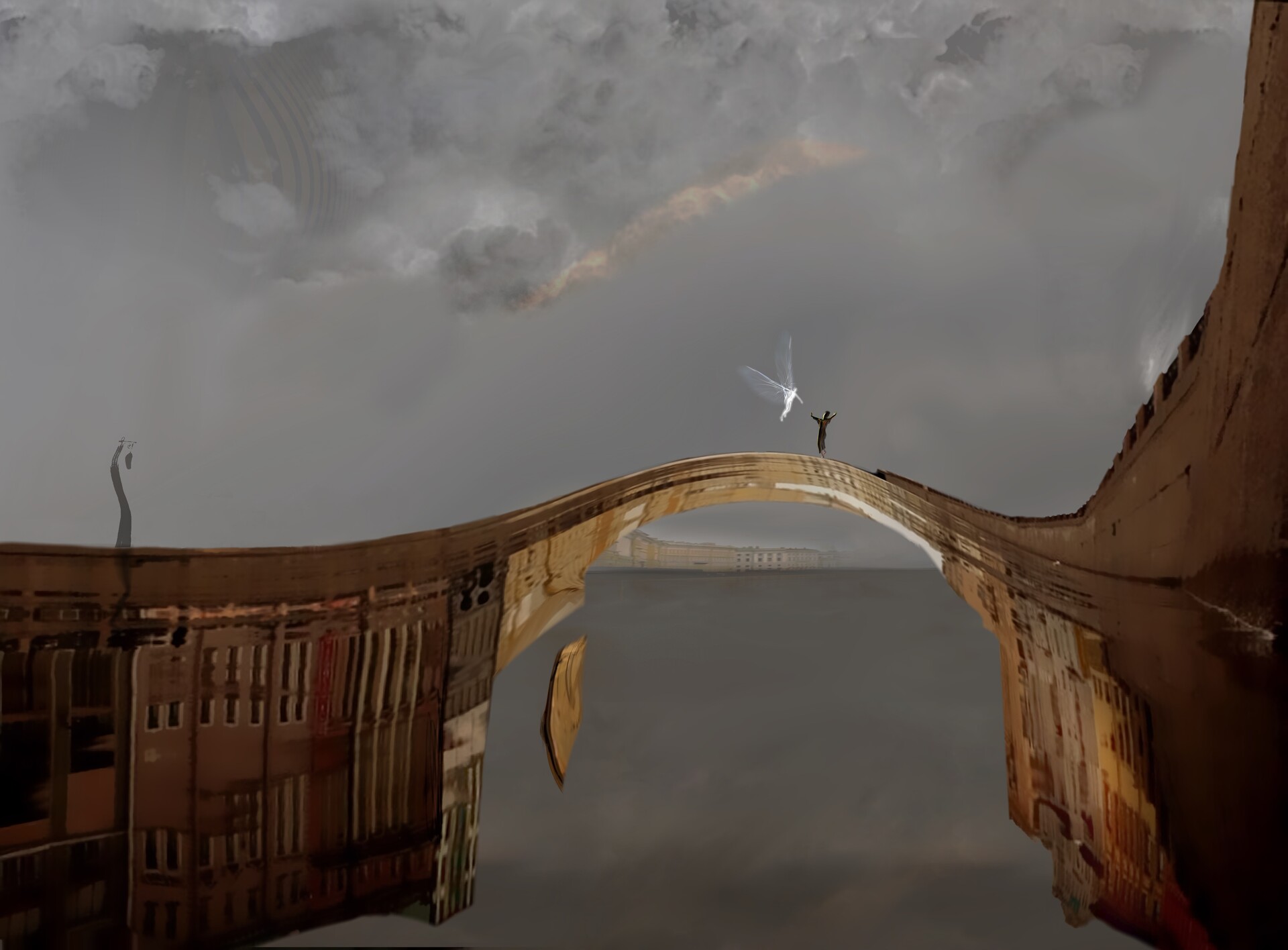 ArtStation - Meeting on the bridge