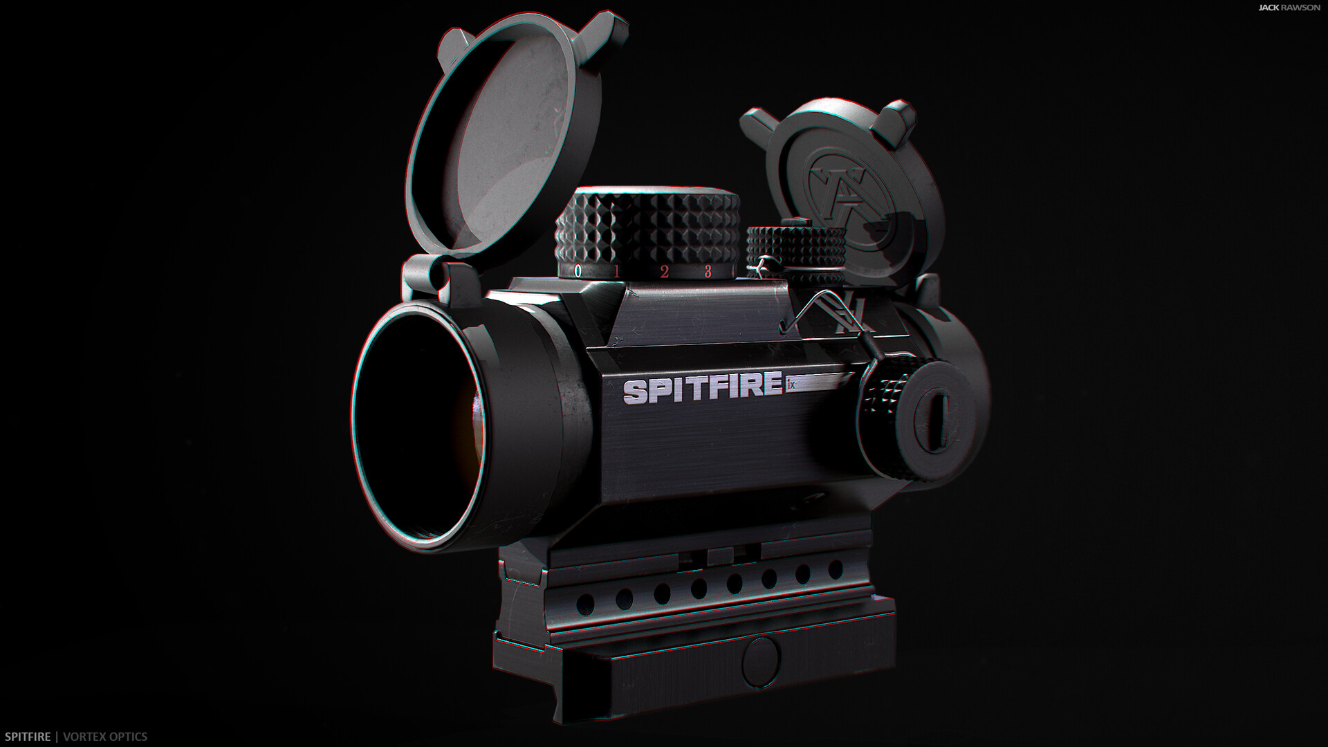 ArtStation - Vortex Optics 1x Prism Scope