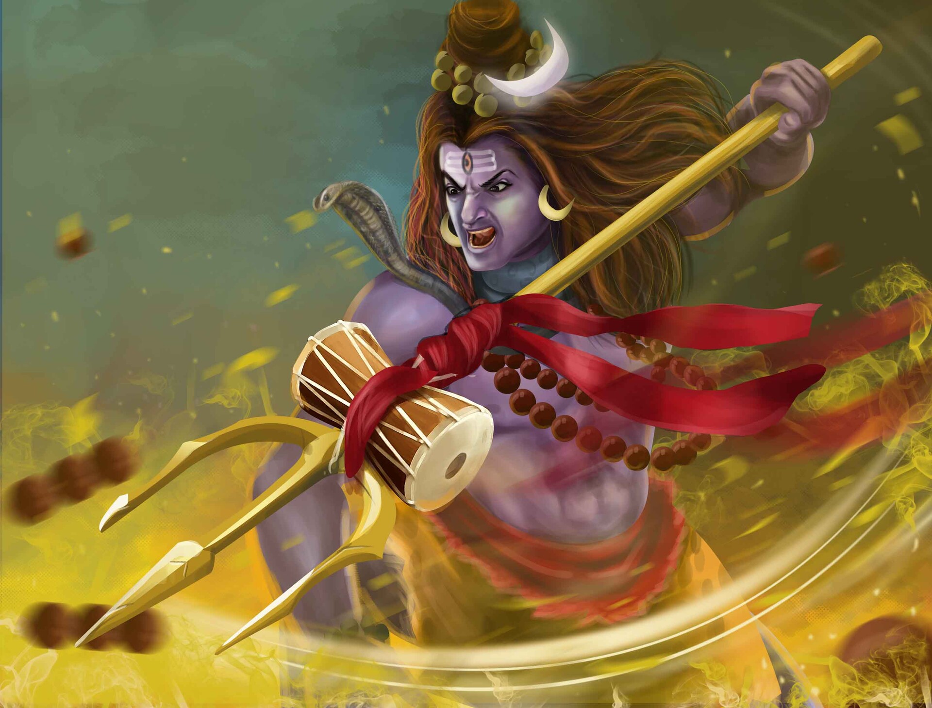 ArtStation - mahabharath