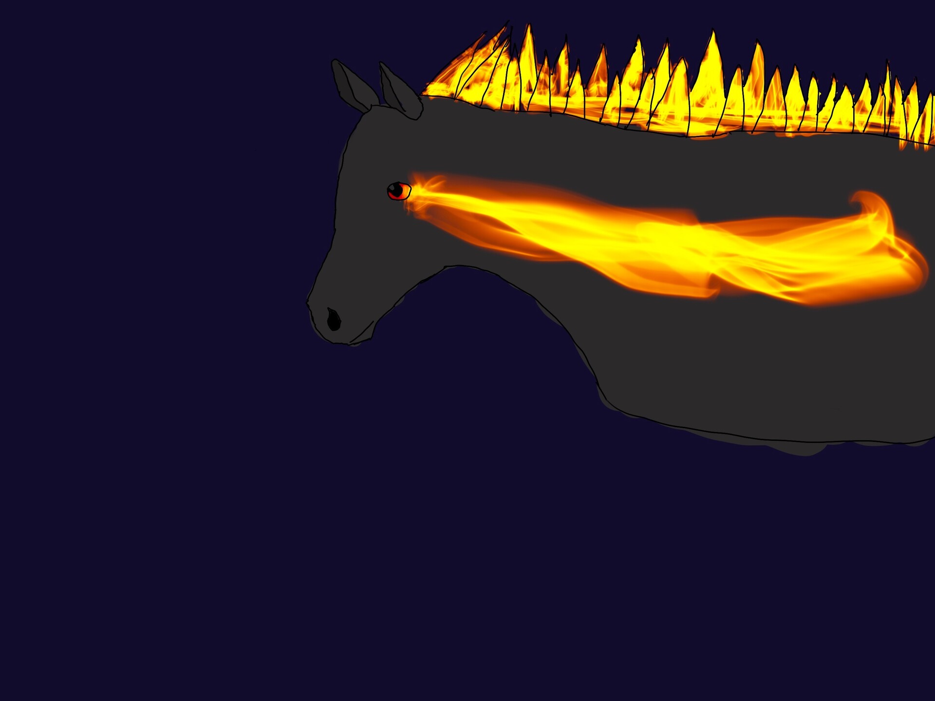 ArtStation - Dancing Flames