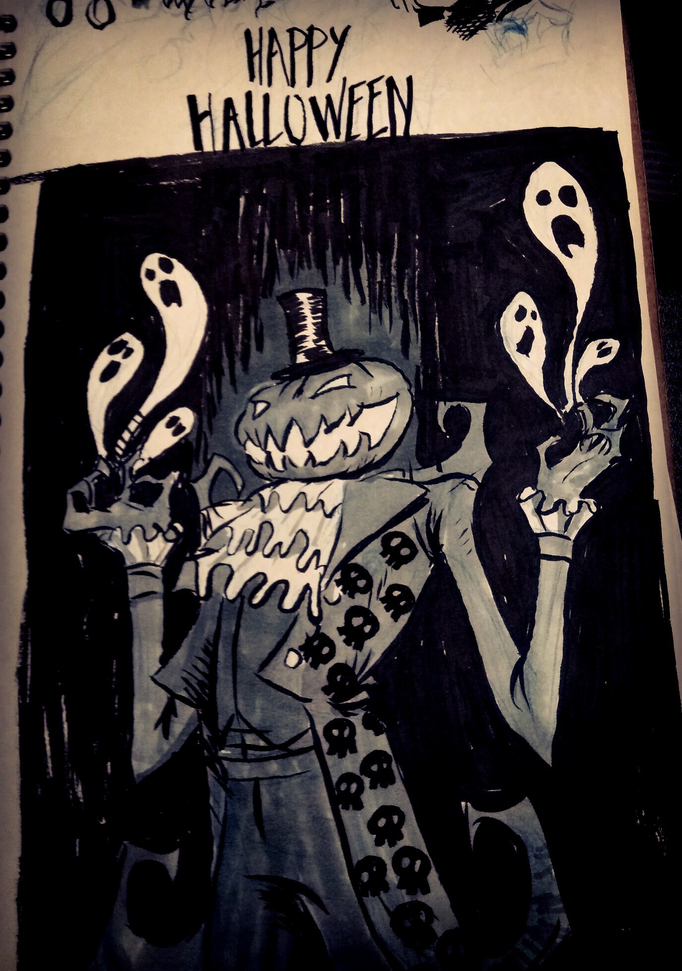 Romane Govin - Metal'Inktober 2017