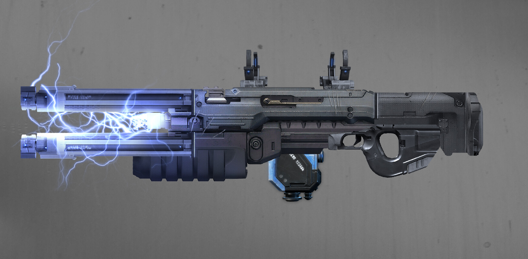 how to draw the thunder gun