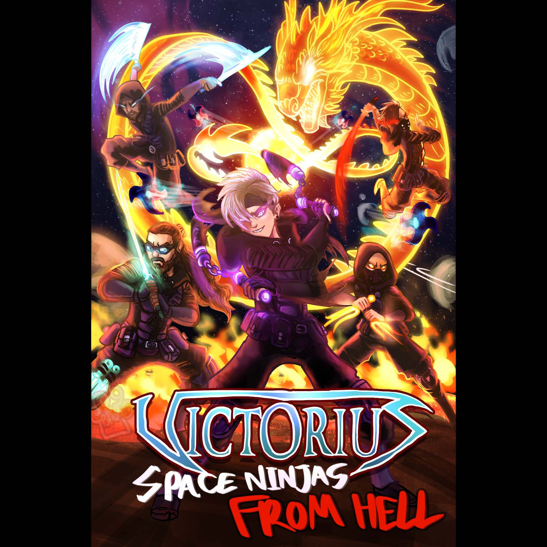 ArtStation - Victorious as Comic Cover