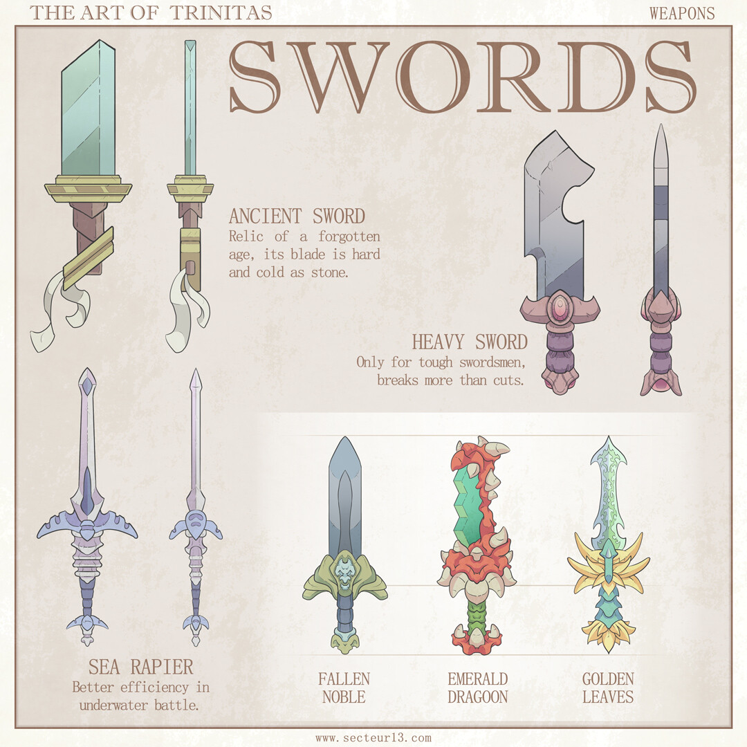 ArtStation - Swords