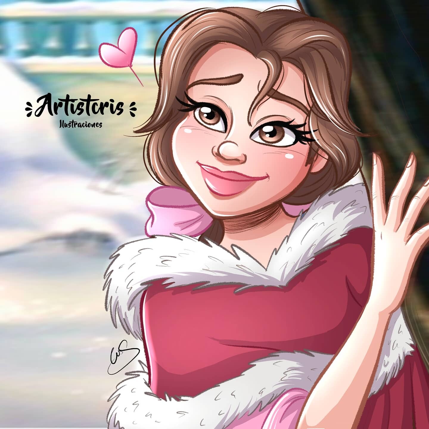 ArtStation - Bella (Disney Redraw)