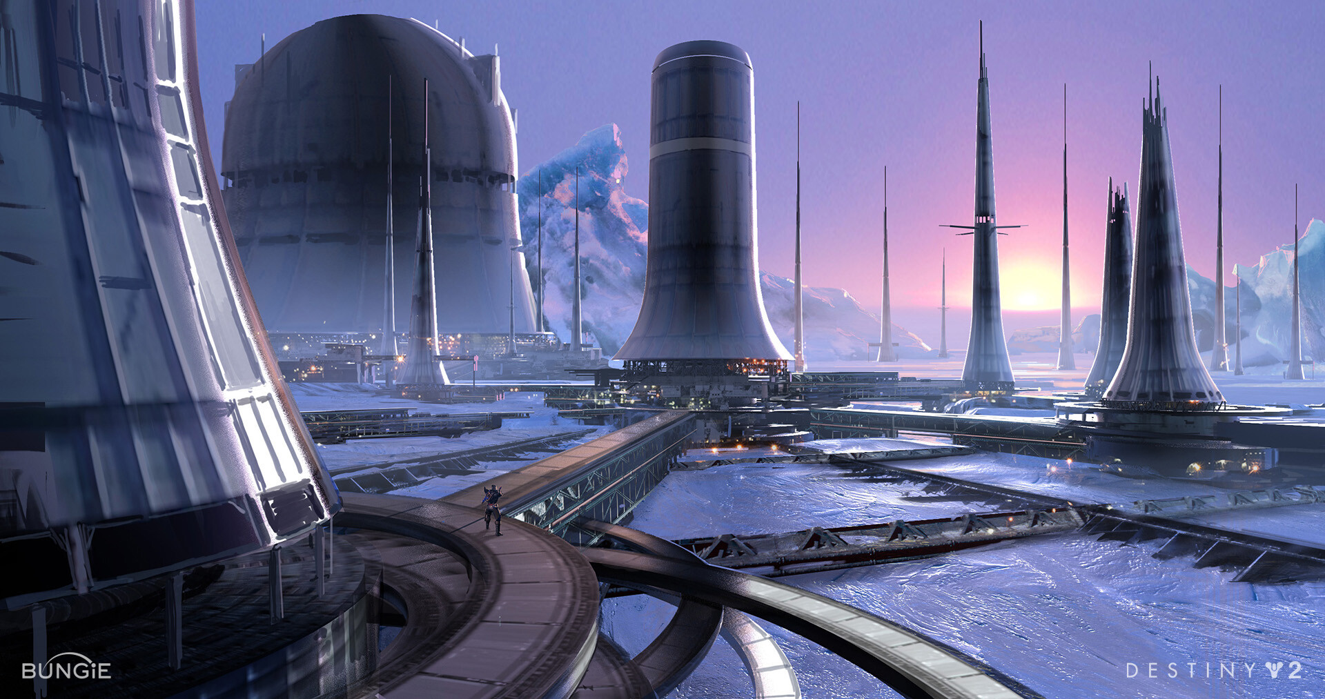 Dorje Bellbrook - Destiny 2: Beyond Light: Ice Moon Architecture