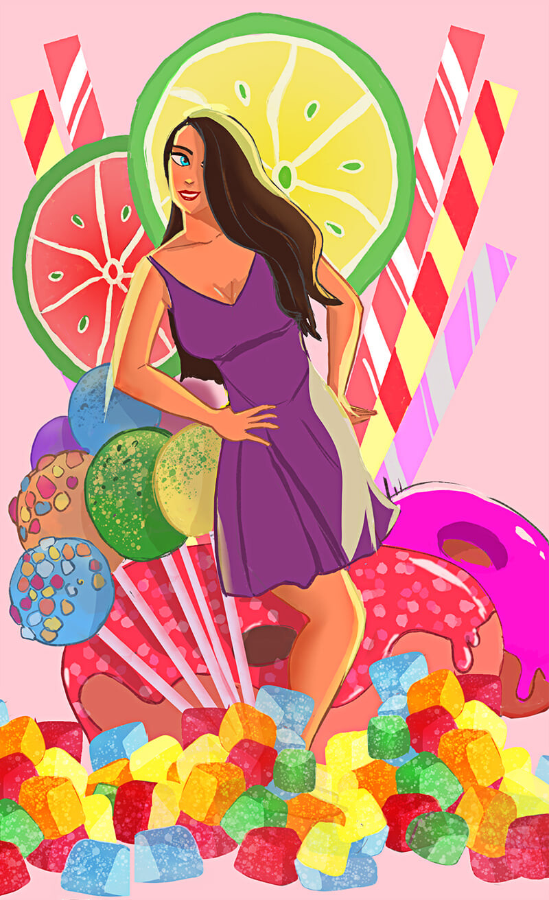 ArtStation - Candy Girl